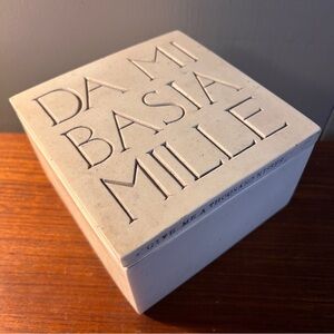 Storage & Organization | Da Mi Basia Mille Marble Look Trinket Box ...